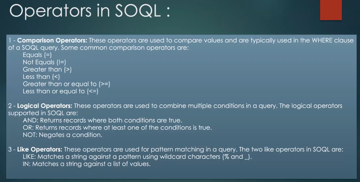 Interview Preparation : SOQL & SOSL : Interview Questions – SFDCWallah
