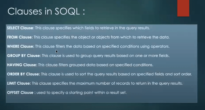 Interview Preparation : SOQL & SOSL : Interview Questions – SFDCWallah